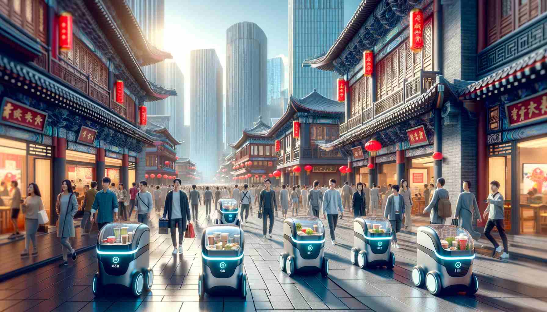 Robots Are Delivering Food to People in China And The Internet Can't ...